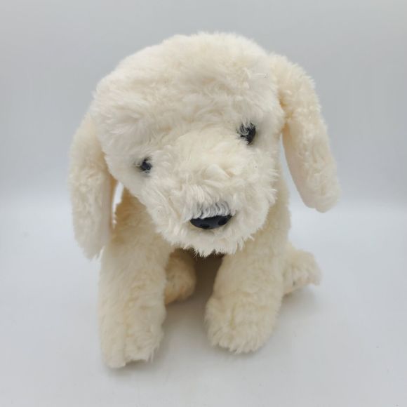 Toys | Ty Classic Fluff White Puppy Dog Plush Bishon Frise Poodle ...